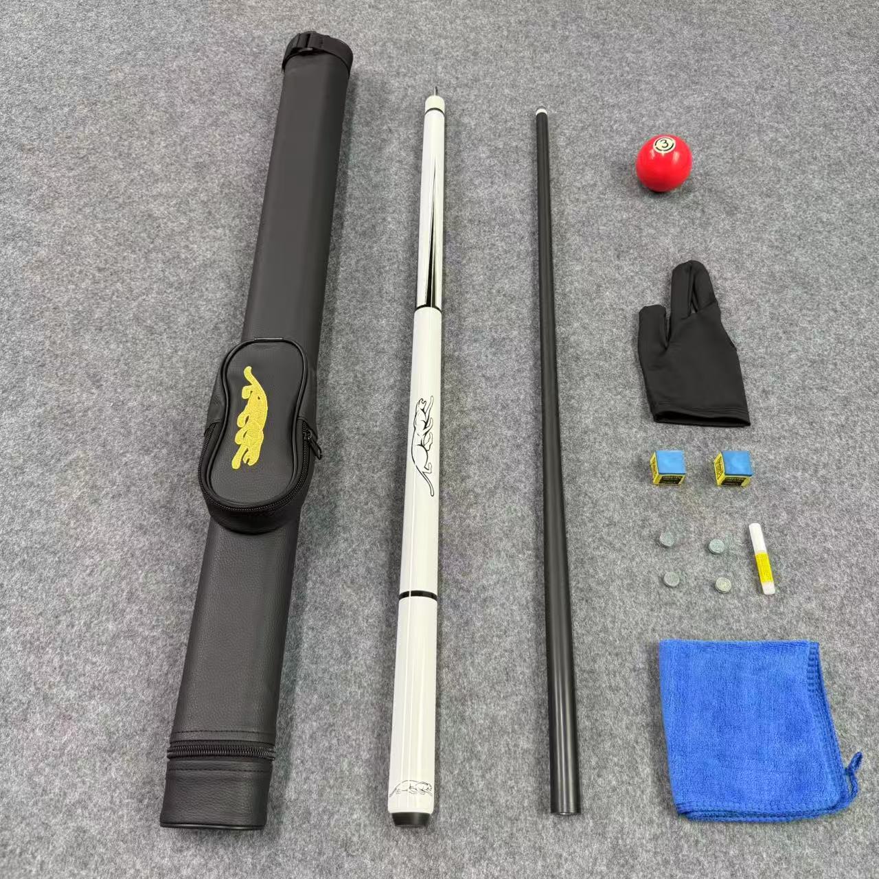 Evanley Pure Carbon Predator Billiard Cue Stick Carbon Tako Billiard ...