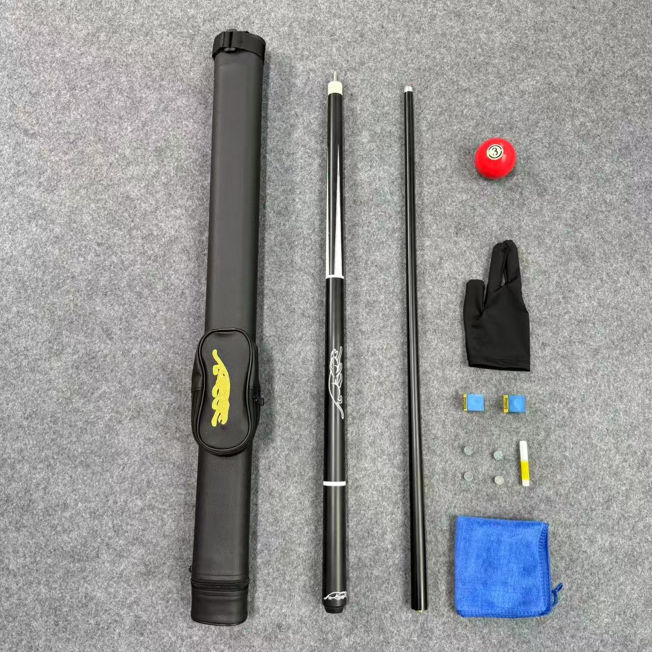 Evanley Pure Carbon Predator Billiard Cue Stick Carbon Tako Billiard ...