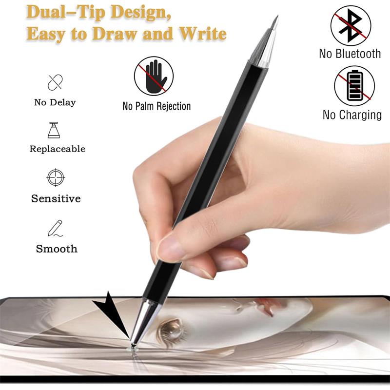 3-in-1 Universal Stylus Pen for iPad/Android Tablets - Touch Screen ...