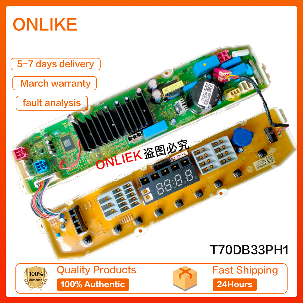 90%New LG Frequency conversion washing machine computer board T70DB33PH1 T80DB33PH1 Frequency ...