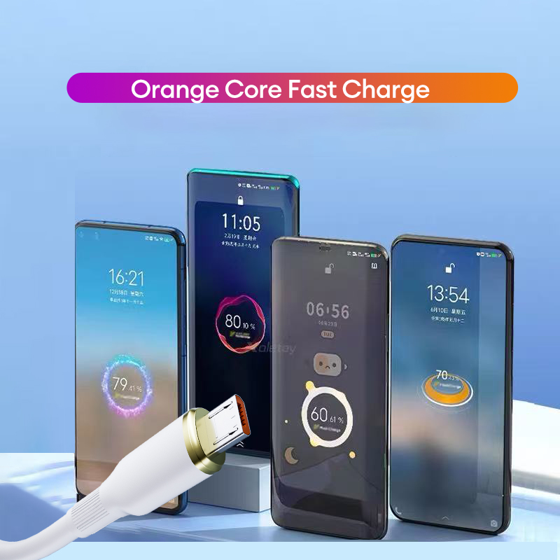 Micro USB Cable 2A Fast Charging Adapter Set for Samsung Galaxy Android ...