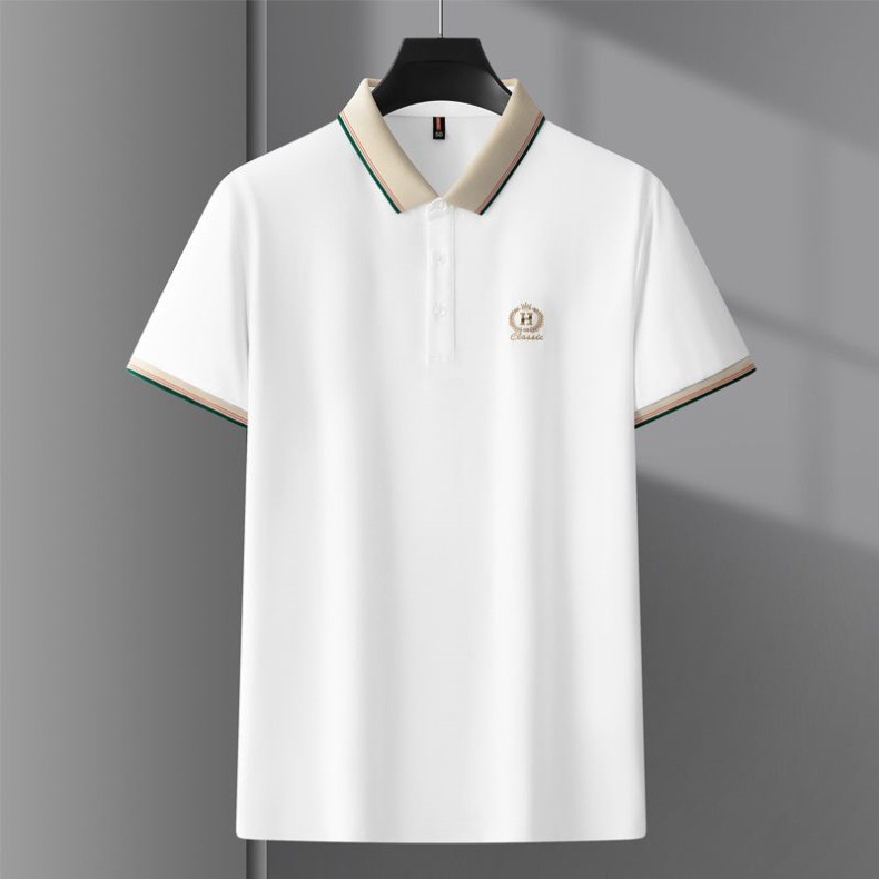FEARLESS Formal Polo Shirt for men Short Sleeve lapel collar Polo Shirt ...