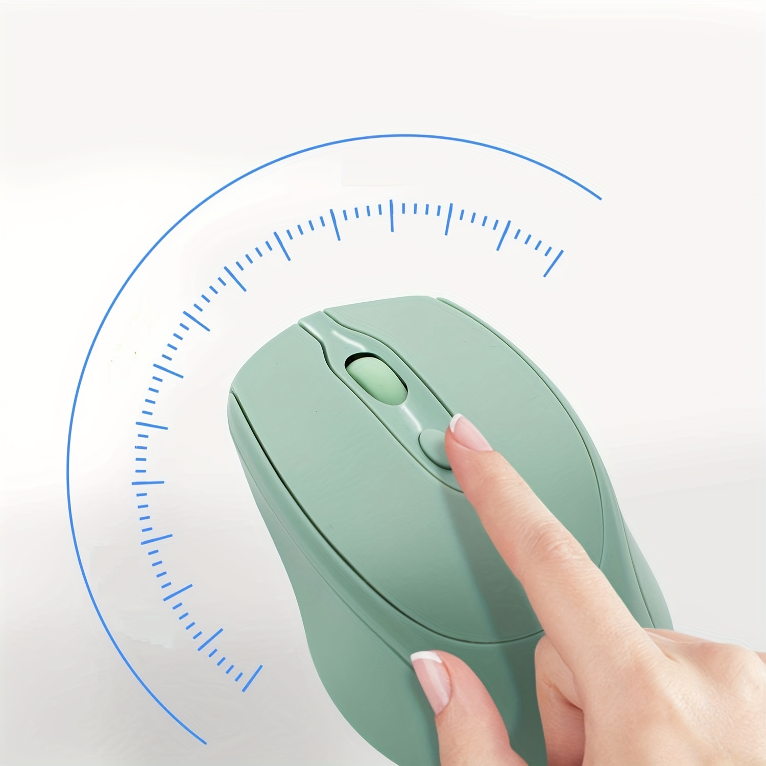 New Wireless Mouse Rechargeable Computer Game Office Dual Mode Mouse ...
