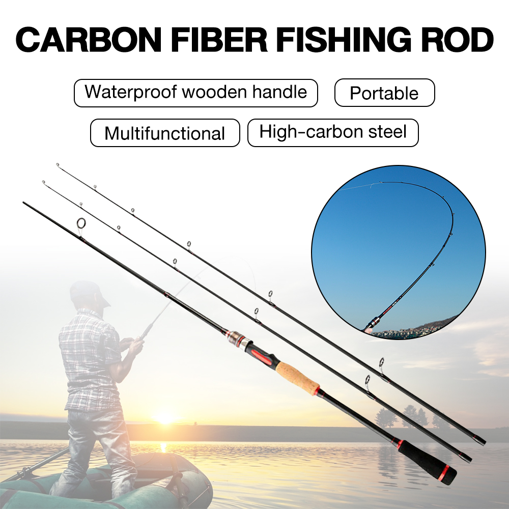 Shadow For The Win M/ML 2 Tips Fishing Rod 1.8m-2.1m Carbon Fibre ...