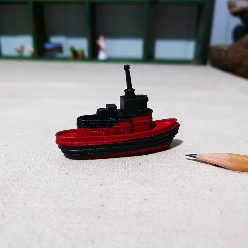 Simulation Miniature Mini Ship Cruise Ship Cargo Ship Battleship Props ...