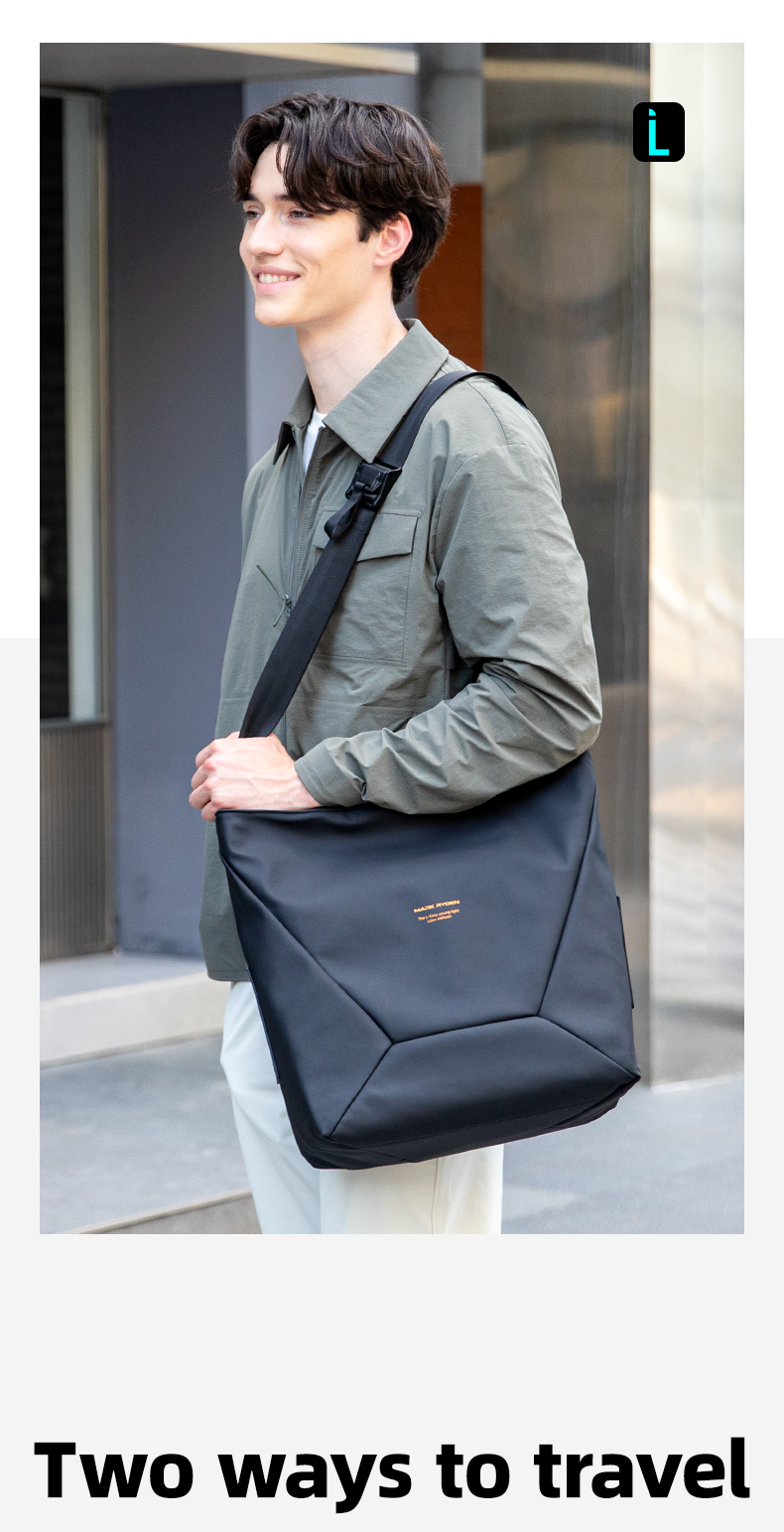 MARK RYDEN Tote Bag Multi-functional Shoulder Laptop Bag | Shopee ...