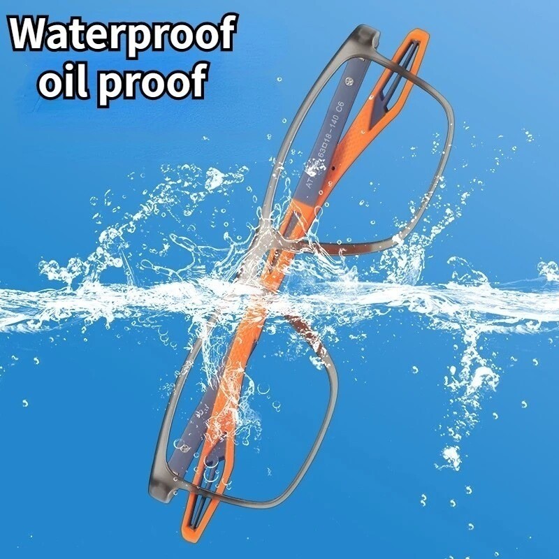 2025 TR90 Sports Reading Glasses For Men Anti Blue Light Spring Hinge Presbyopia +1 00 To +4 00 ...