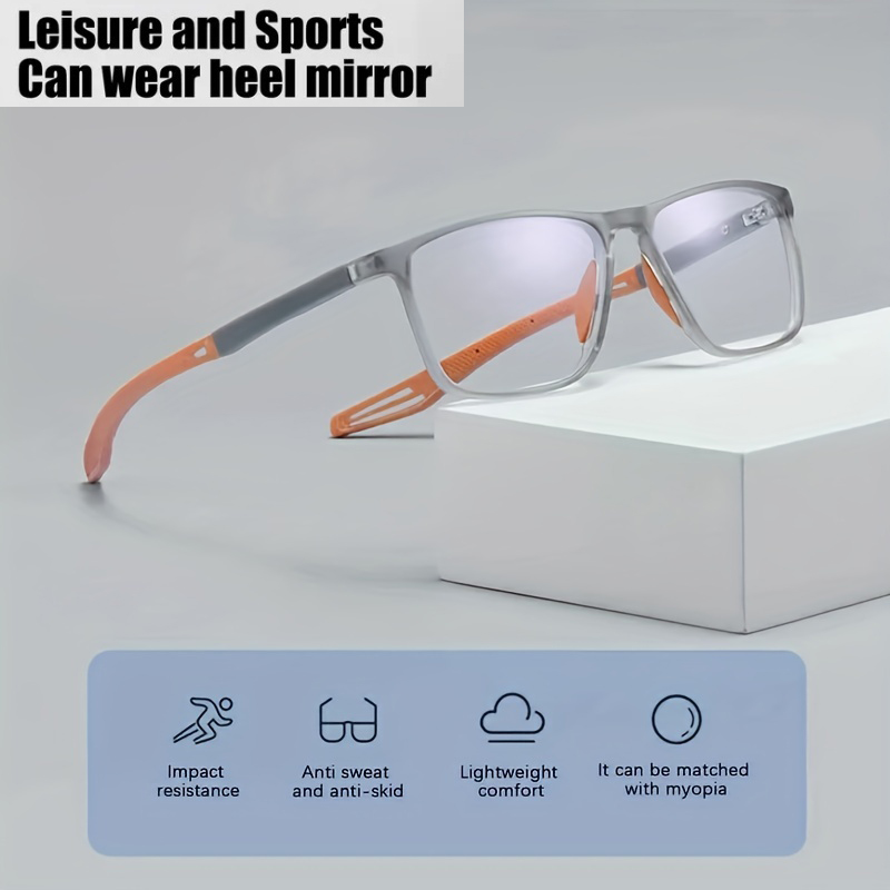 2025 TR90 Sports Reading Glasses For Men Anti Blue Light Spring Hinge Presbyopia +1 00 To +4 00 ...