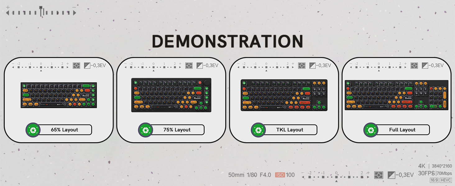 Womier Pudding Kawaii MOG Profile Dye Sublimation PBT Custom Keycaps ...