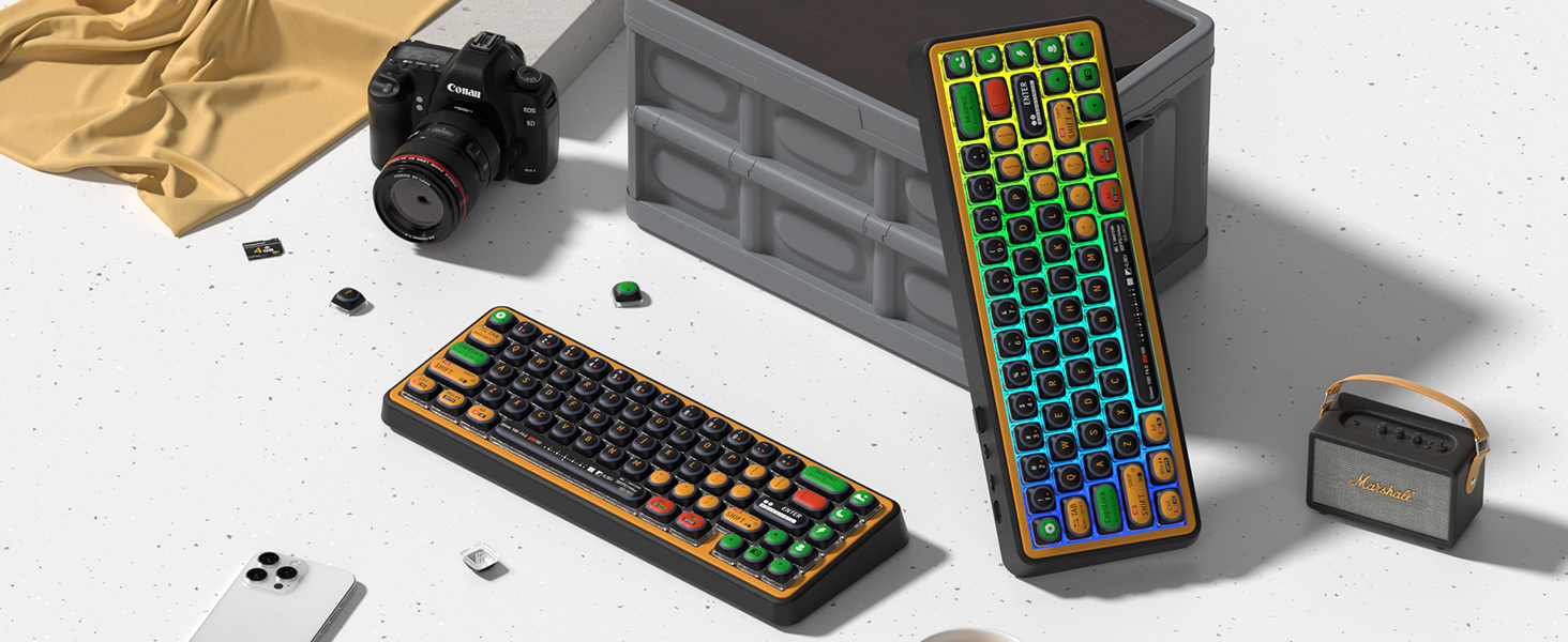 Womier Pudding Kawaii MOG Profile Dye Sublimation PBT Custom Keycaps ...