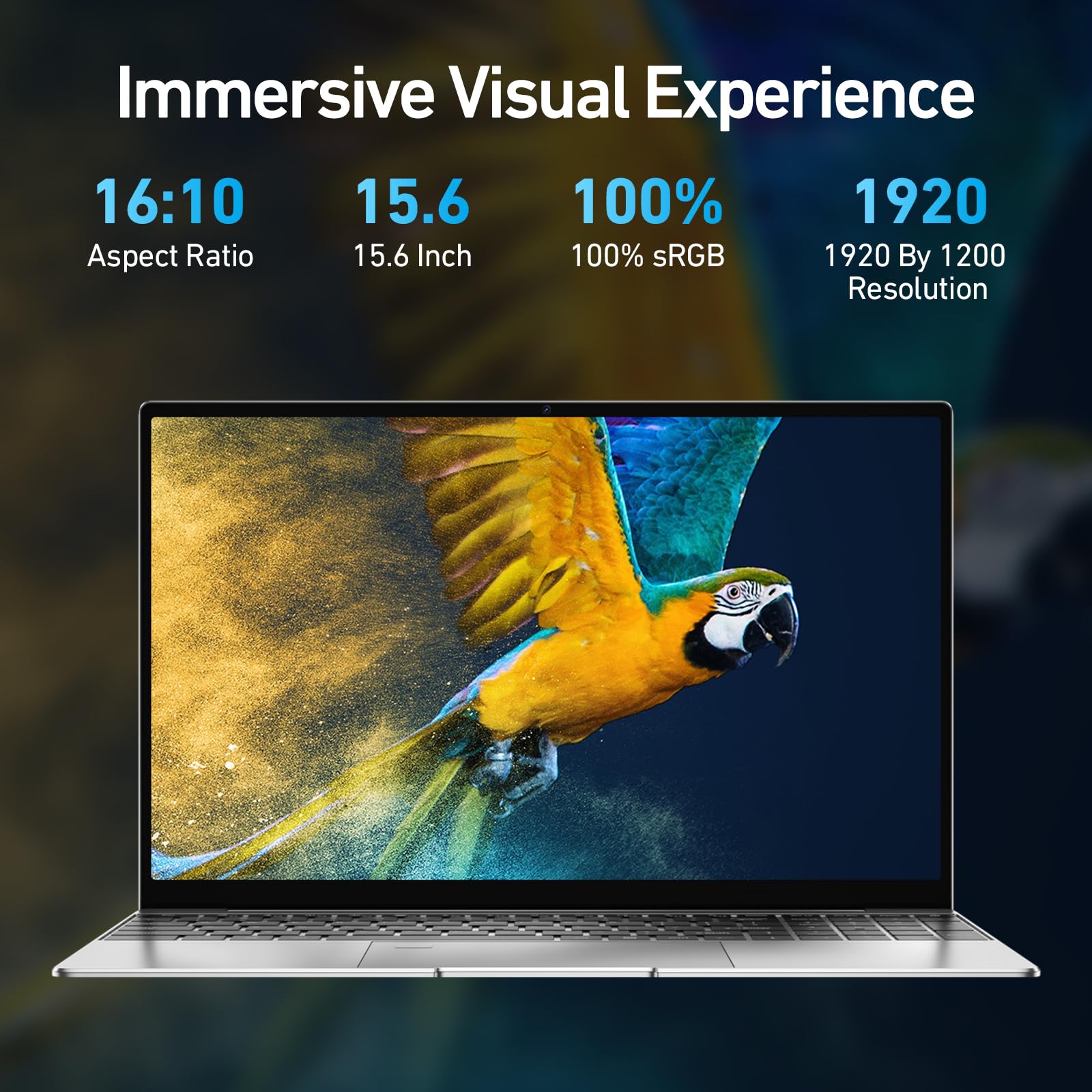 SUXi MantaBook Pro Laptop 15.6" FHD IPS, 1.3KG Ultra-Thin Celeron N5095 ...