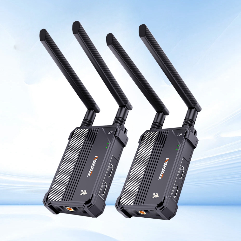 Dual HDMI 4K Wireless Transmission Video Transmitter Receiver 150m ...