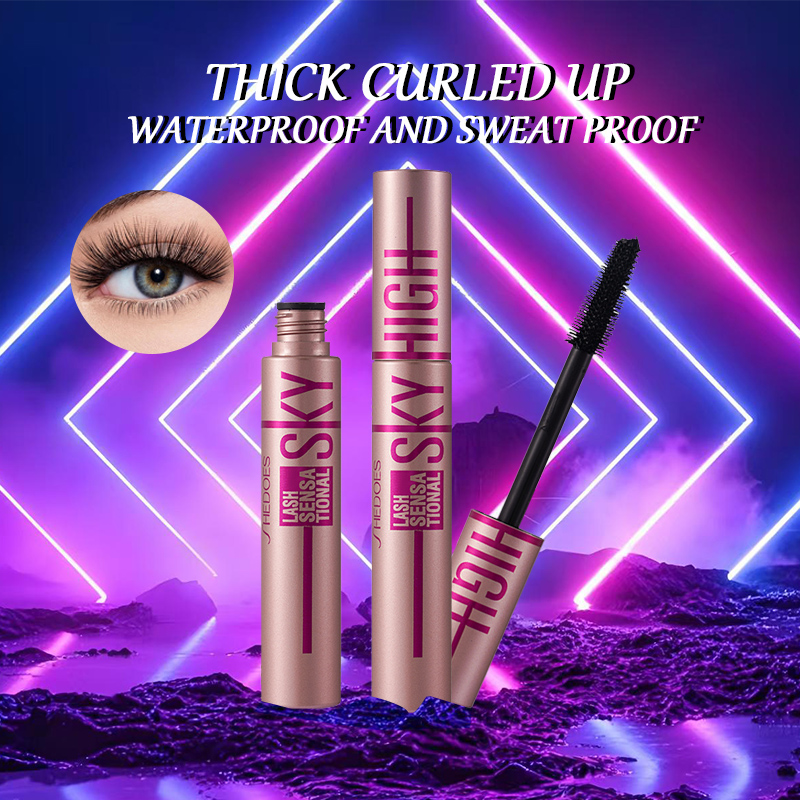 SHEDOES Black Mascara - Long-Lasting Waterproof, Non-Fading, Non ...