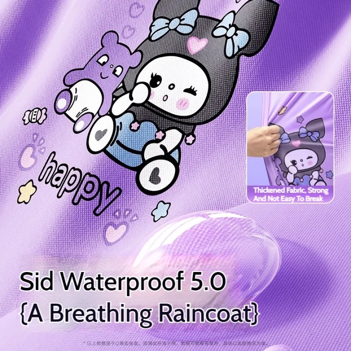 COD Unicorn cartoon raincoat EVA raincoat for kids Boys and girls ...