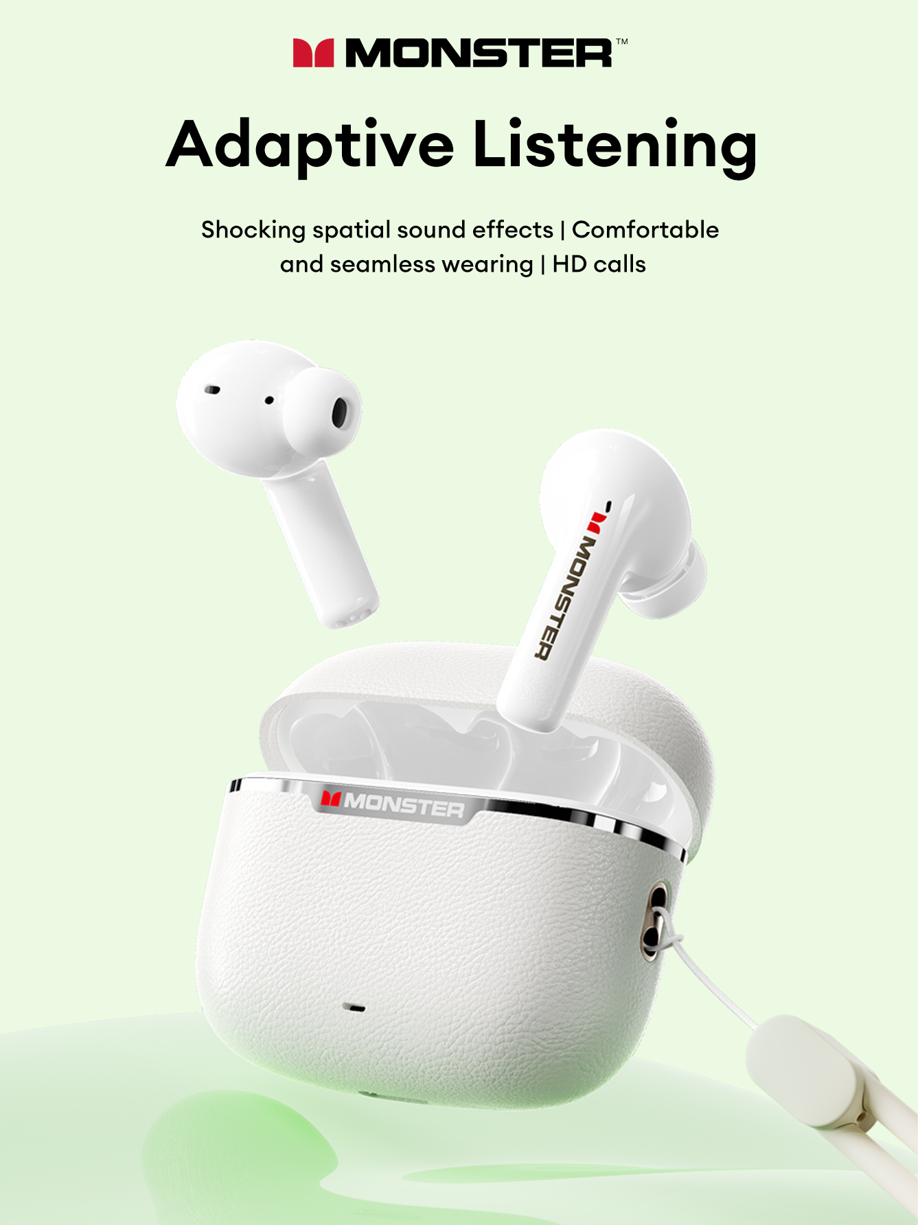 Monster MQT62 TWS Wireless Earphones Bluetooth Game Headsets Sport ...