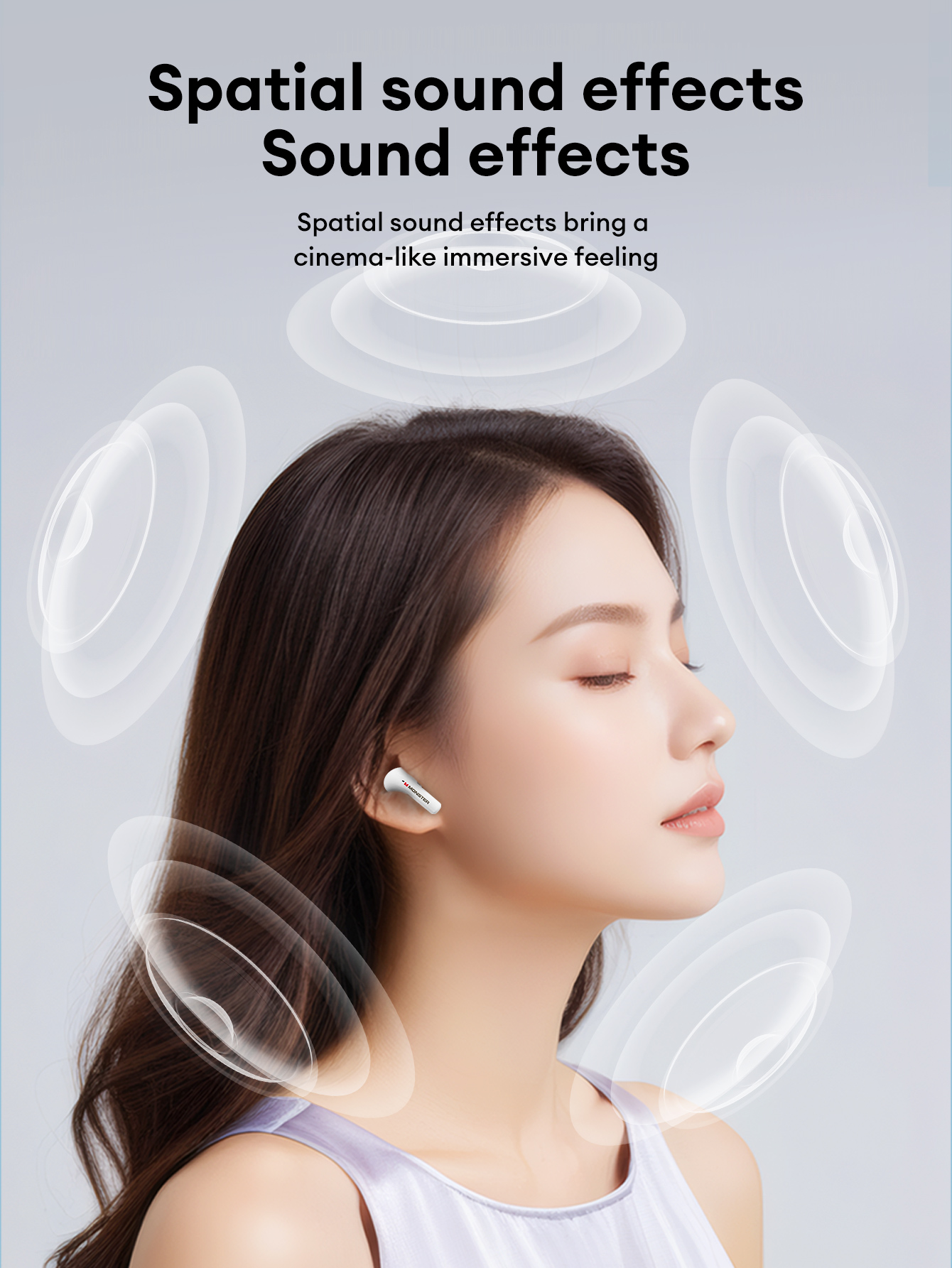 Monster MQT62 TWS Wireless Earphones Bluetooth Game Headsets Sport ...