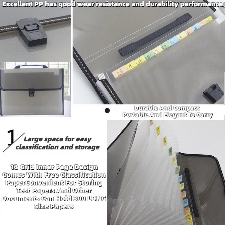 Document Organizer Folder File Organizer Long Size With Handle Long ...