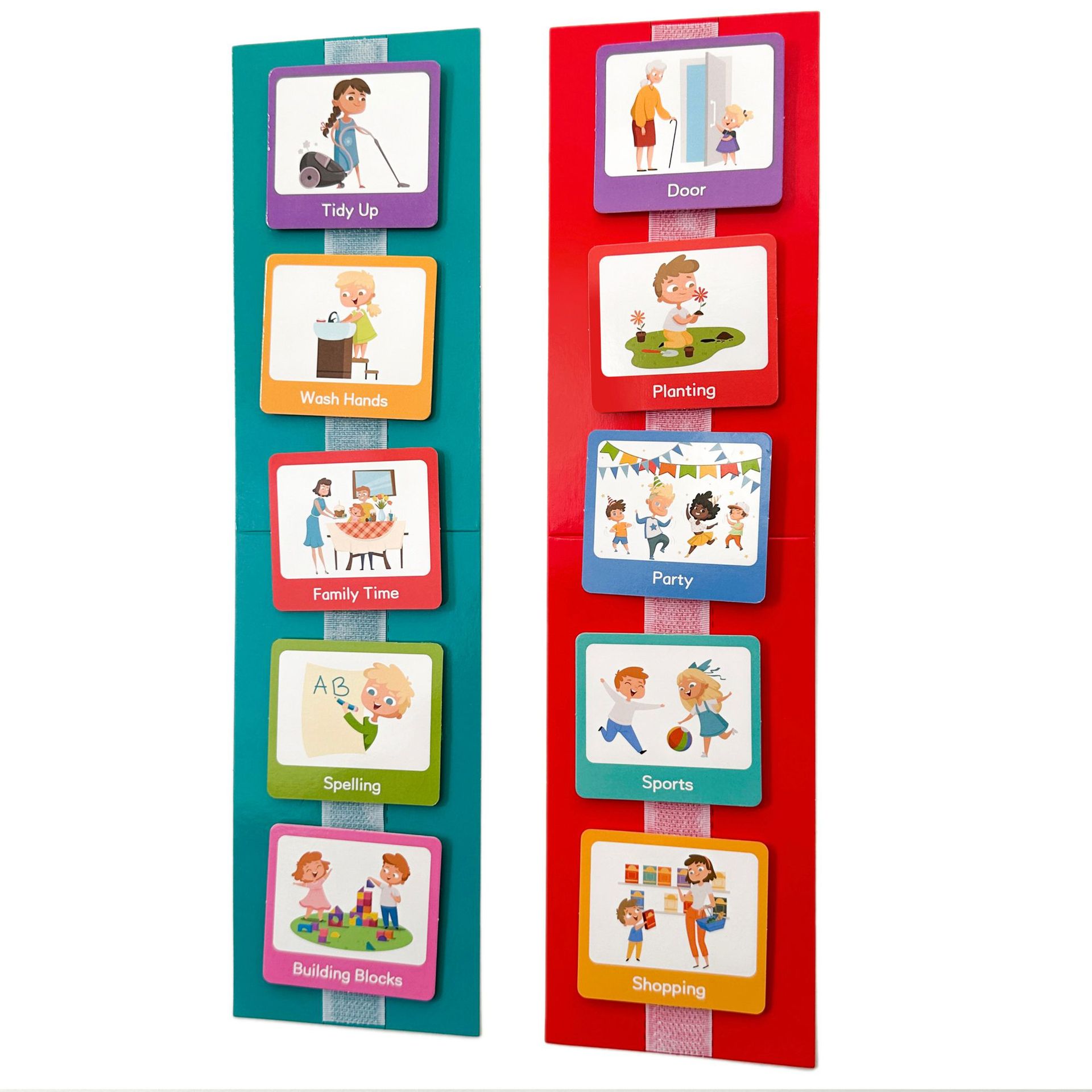 5 types 70Pcs Visual Schedule Cards Kids Visual Schedule Calendar ...