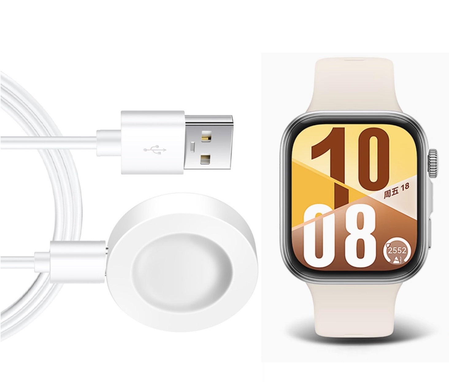 Charging Cable For Huawei Watch Fit 4 Charger Magnetic USB Huawei Watch ...
