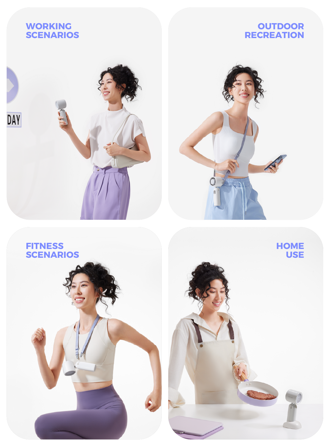 DaimuLife Mini Fan With Cooling Effect M03 Max Handheld Fan With 100 ...