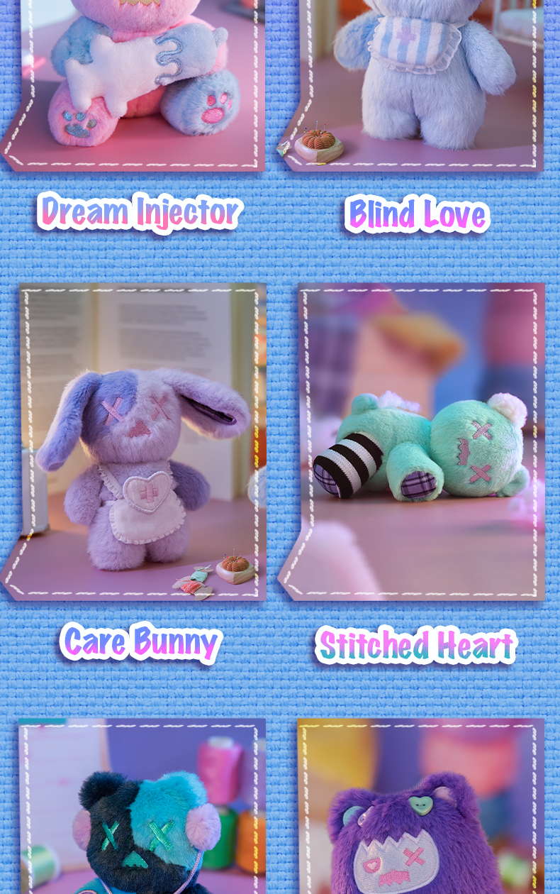FINDING UNICORN ShinWoo Ragbear Clinic Series Plush Blind Box（Single ...