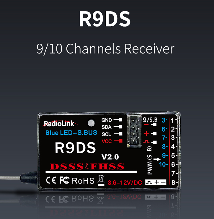 Radiolink R9DS R12DS R12DSM R6DSM R6DS R8EF Rc Receiver 2.4G Signal For ...