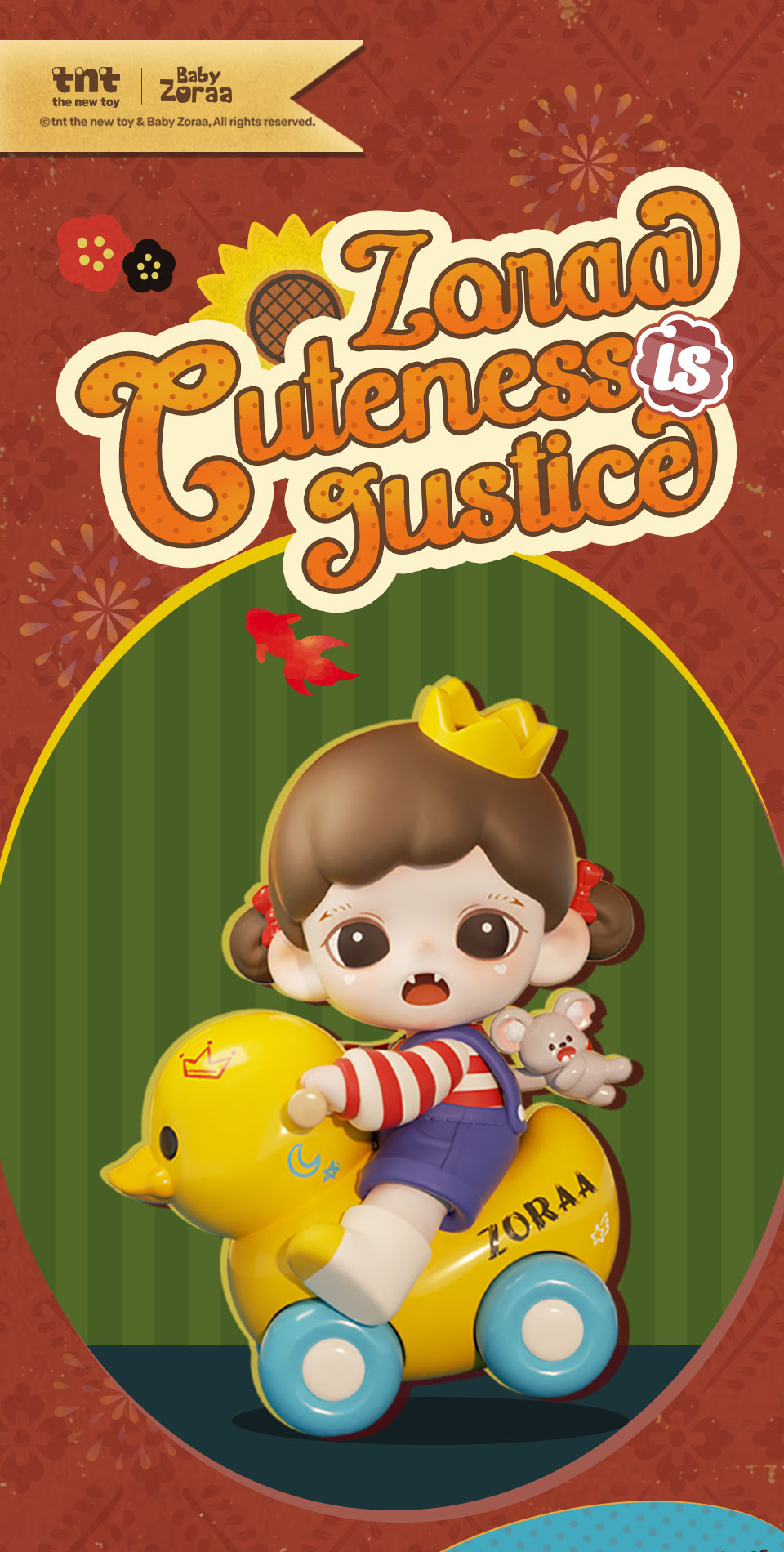 TNTSPACE Zoraa Cuteness is Justice Series Blind Box Figure Birthday ...