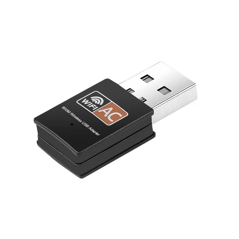 600M USB Wireless Network Adapter 5G Dual Band AC Mini Portable WiFi ...