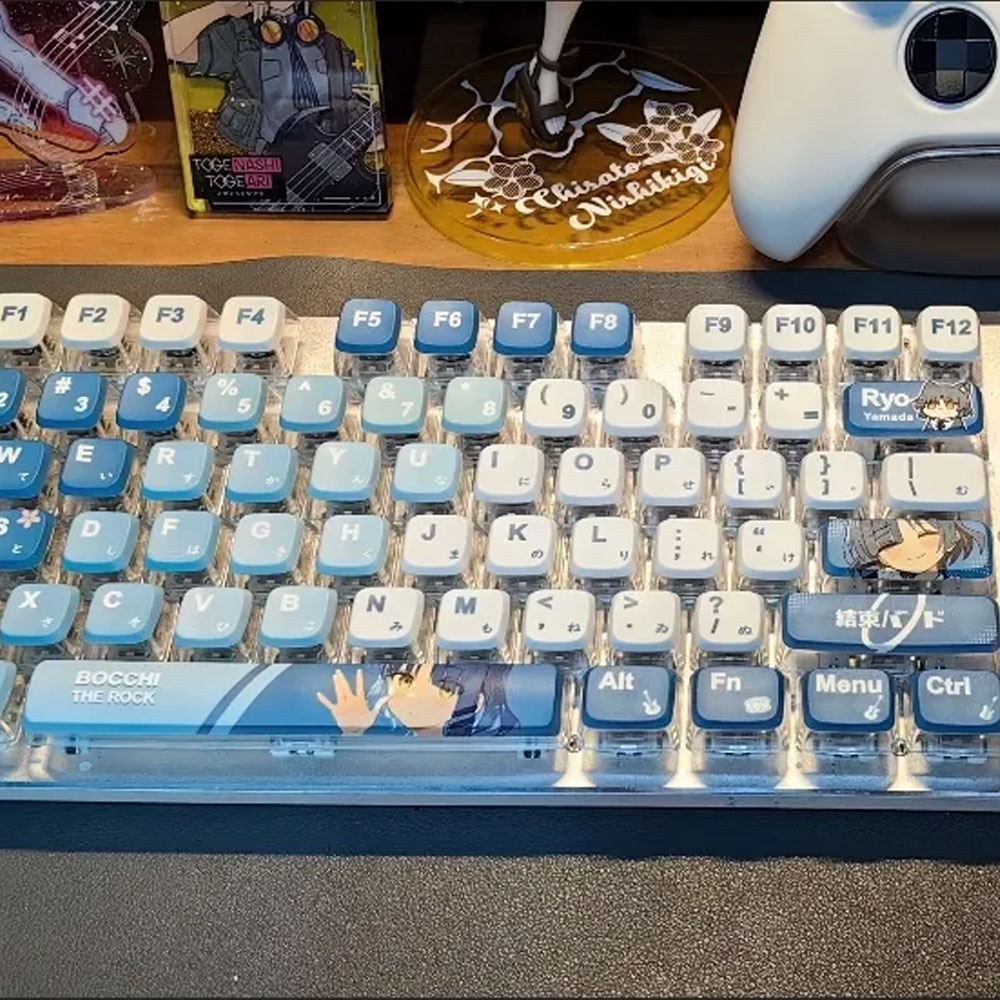 Kita Ikuyo Keycaps OEM Profile 120 Keys PBT PC Dye Sublimation Light ...