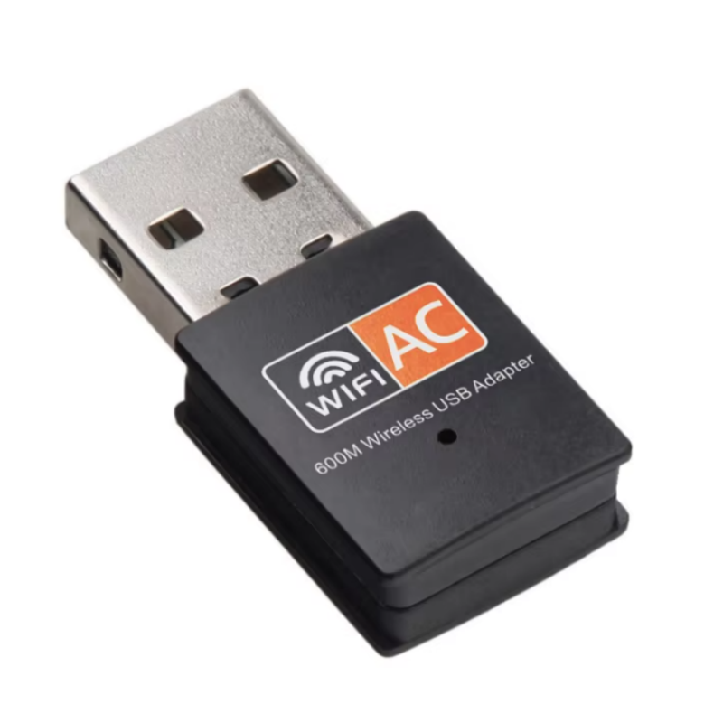 AC600Mbps Dual Band USB WiFi Adapter 5G Dongle WiFi Receiver Wireless ...
