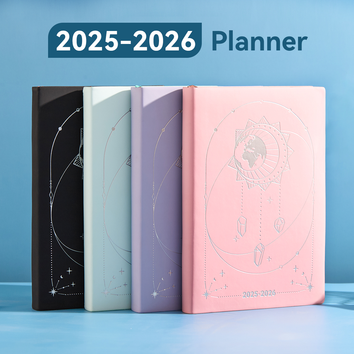 2025-2026 Monthly&Weekly Planner A5 English Schedule Daily Plan ...