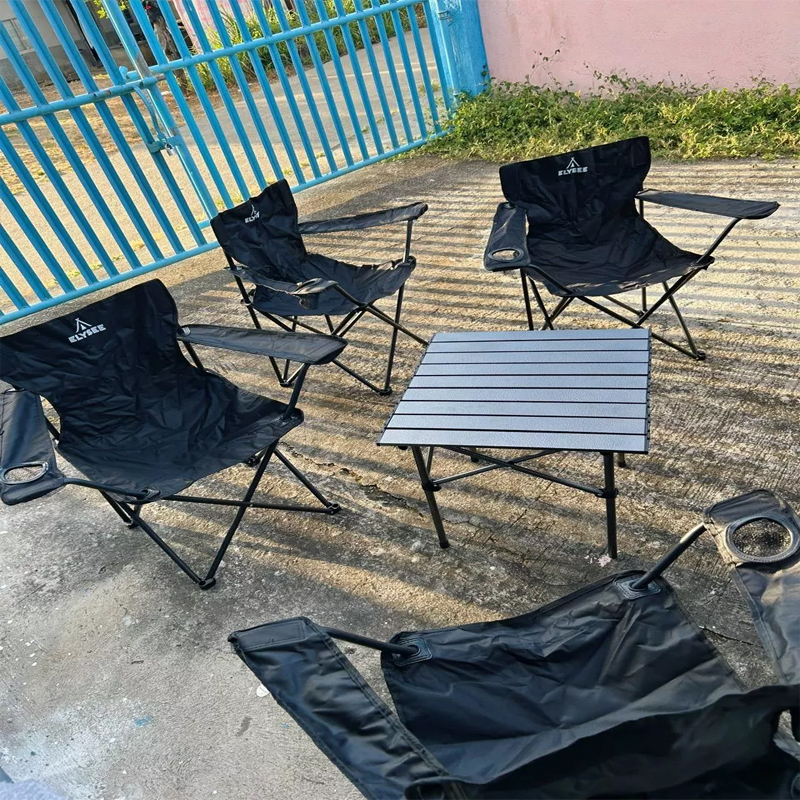 【COD】Portable Folding Chair Camping Chair Heavy Duty Folding Chair ...