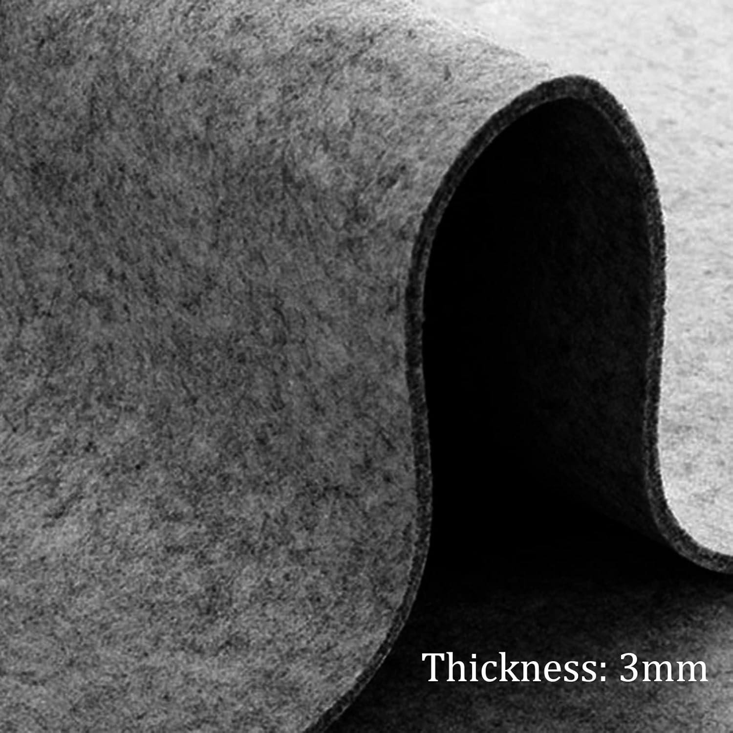 Felt Mouse Pad 80 x 40CM Minimalist Large Matte for Desktop Keyboard ...