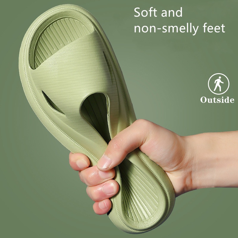 Unisex EVA Open Toe Shower Shoes - Non-Slip Bathroom Sandals for Indoor ...