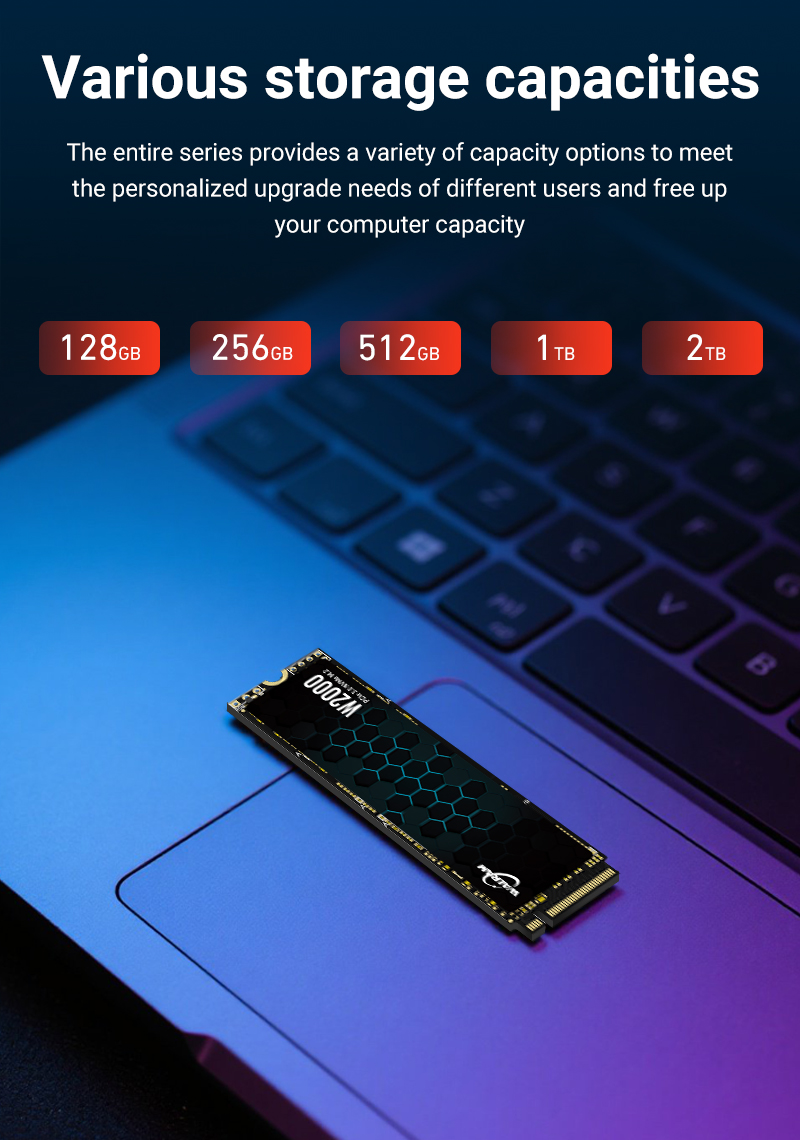 Walram W2000 M.2 PCle 3.0 NVMe SSD 128GB 256GB 512GB 1TB SSD 3500MB/s ...