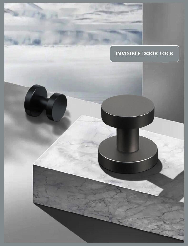New Invisible Door Lock With Key Single Side Lock Indoor Door And ...
