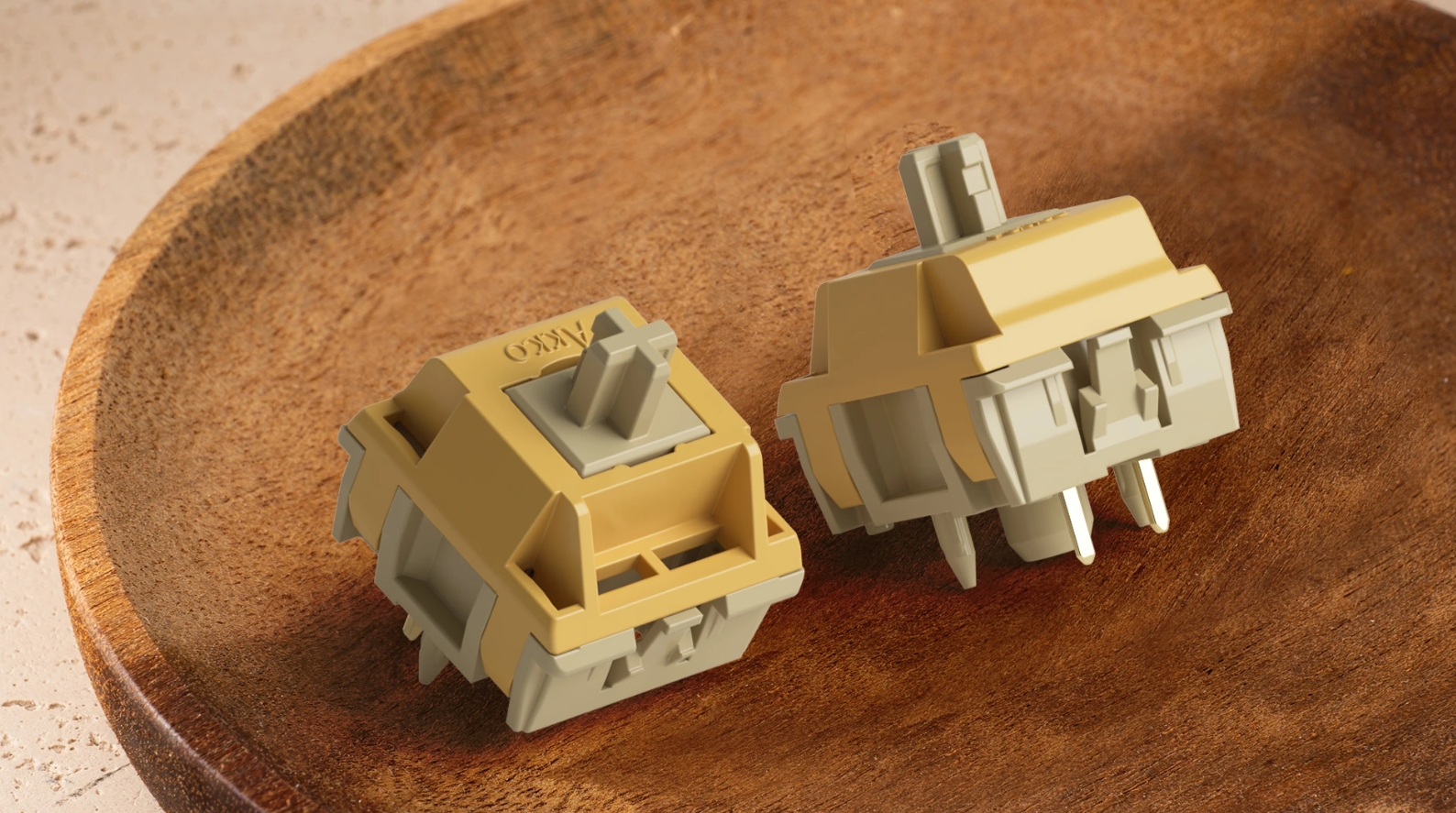 Akko 2 Pack-90 Pcs Bittersweet Switch With 5-Pins And deep clack tactile For Mx Mechanical ...