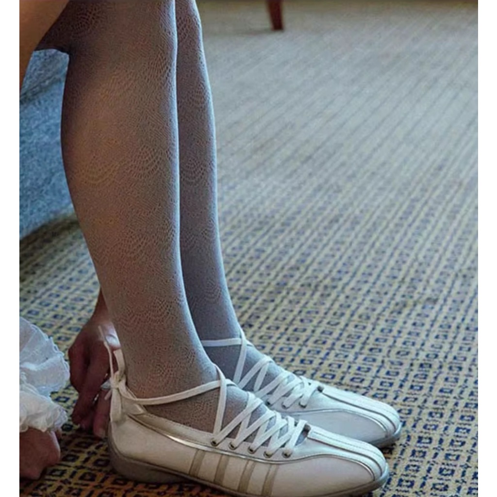 Rock ** fish Retro Square Toe Cross Laced-Up Ballet Women's Shoes ...