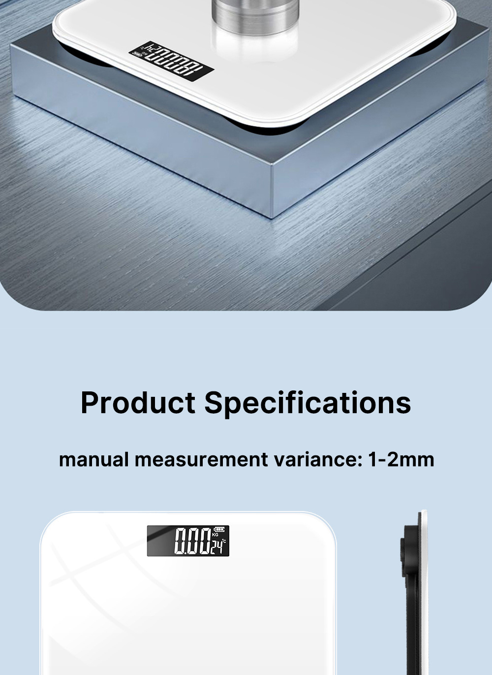 Sorf Digital Weighing Scale for Human Calorie Deficit Body Fat Scale ...