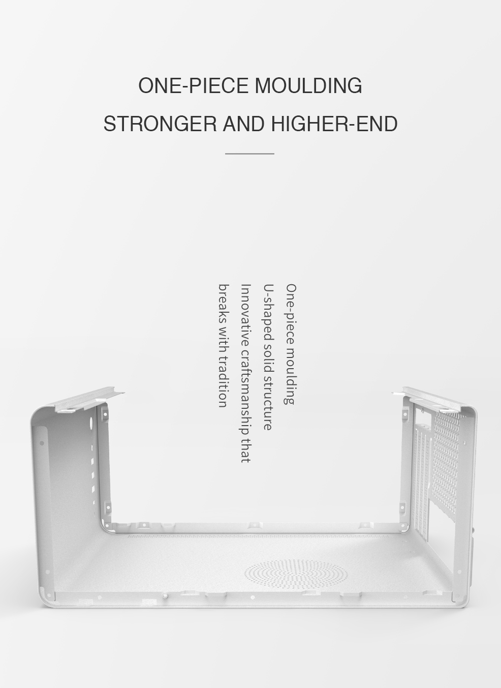 Soeyi U320 PC Case M-ATX/ITX Mini Desktop Portable Portable Desktop ...