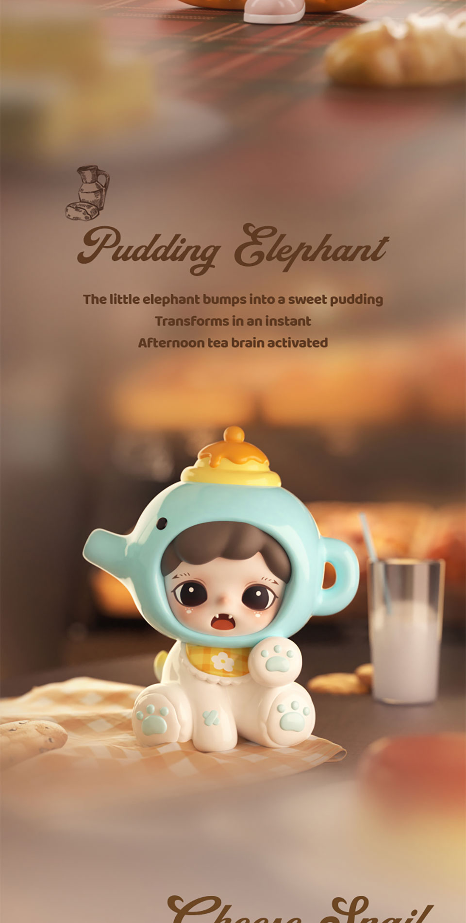 TNTSPACE Baby Zoraa Mini Series Baby Zoraa Bakery Blind Box Figure ...