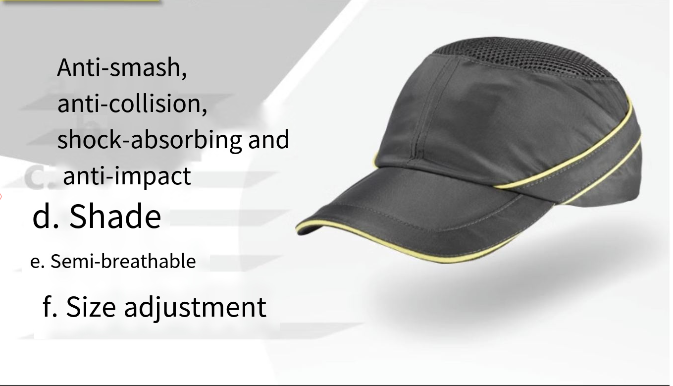 Delta Plus 102010 Delta Plus Air Coltan Bump Cap Baseball Style Safety ...