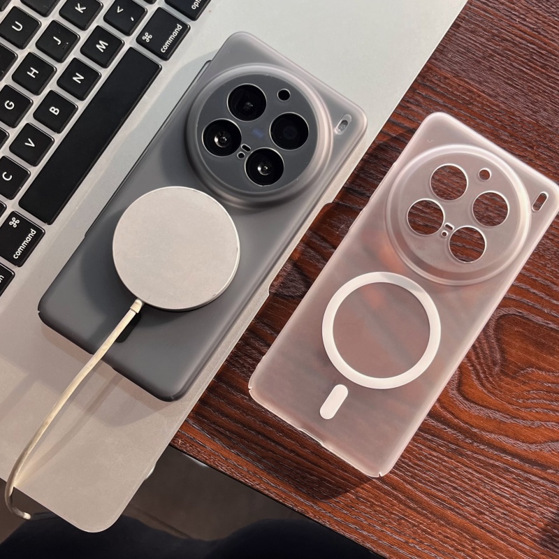 Clear Magnetic Case for Vivo X100 X200 Ultra X200S X200 Pro mini Casing Matte Transparent Hard ...