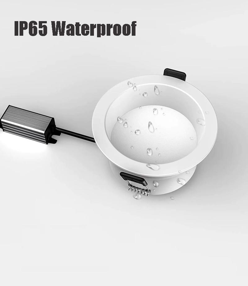 Waterproof Downlight IP65 Bathroom Anti Fog 7W 12W Kitchen Balcony ...