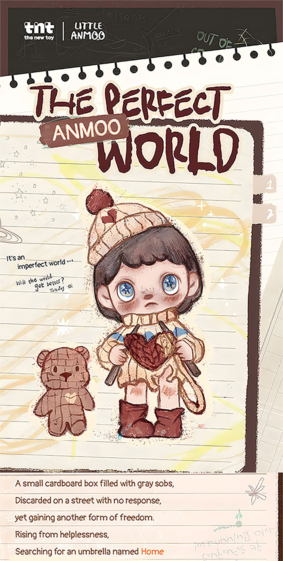 TNTSPACE ANMOO The Perfect World Series Blind Box Figure Birthday Gifts ...