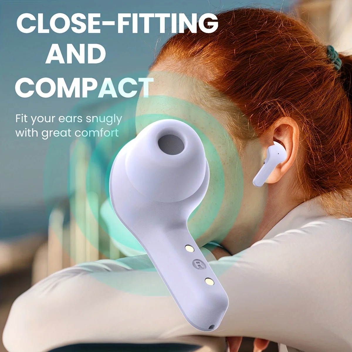 Air31 Wireless Bluetooth Headset Binaural Small In Ear Buds Sports ...