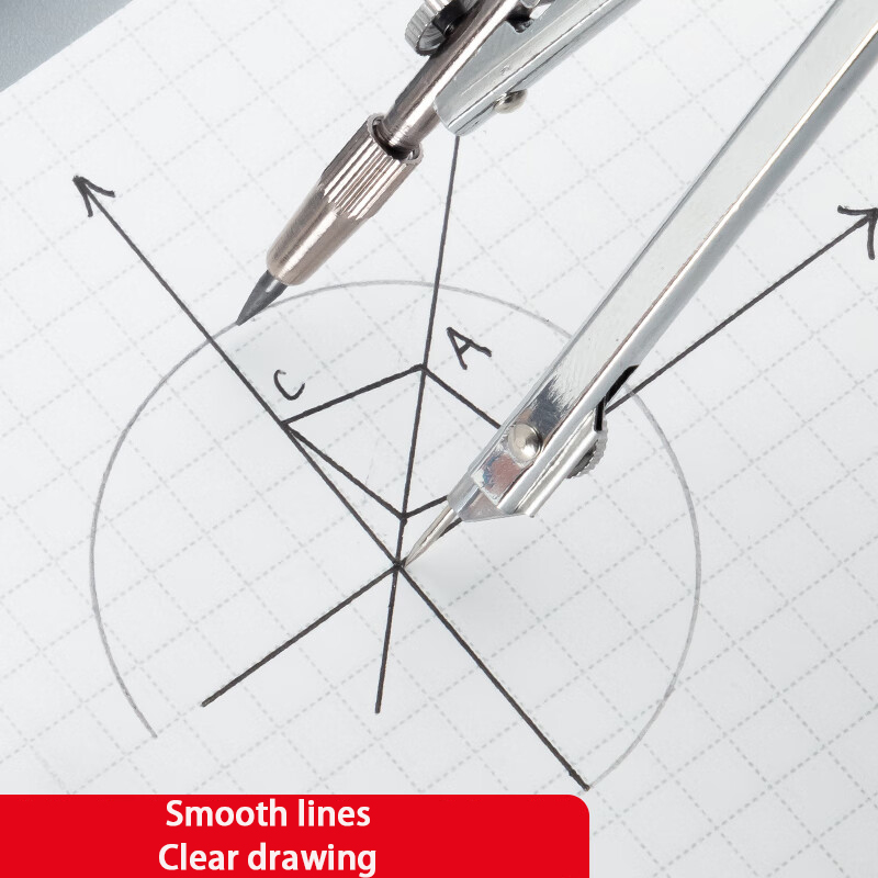 M&G Metal Compass Set (Thick Refill + Storage Box) Student Mechanical ...