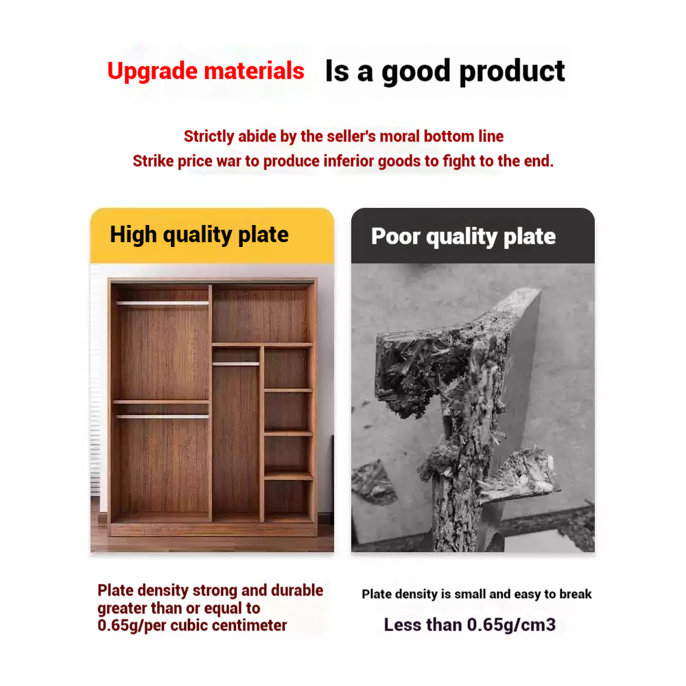 EXINHOME Wardrobe Small Home Bedroom Simple Modern Cabinet Storage ...