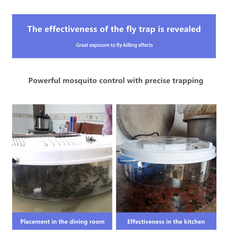 Electric Pest Control Device Insect Catcher Effective Electric Fly Trap ...