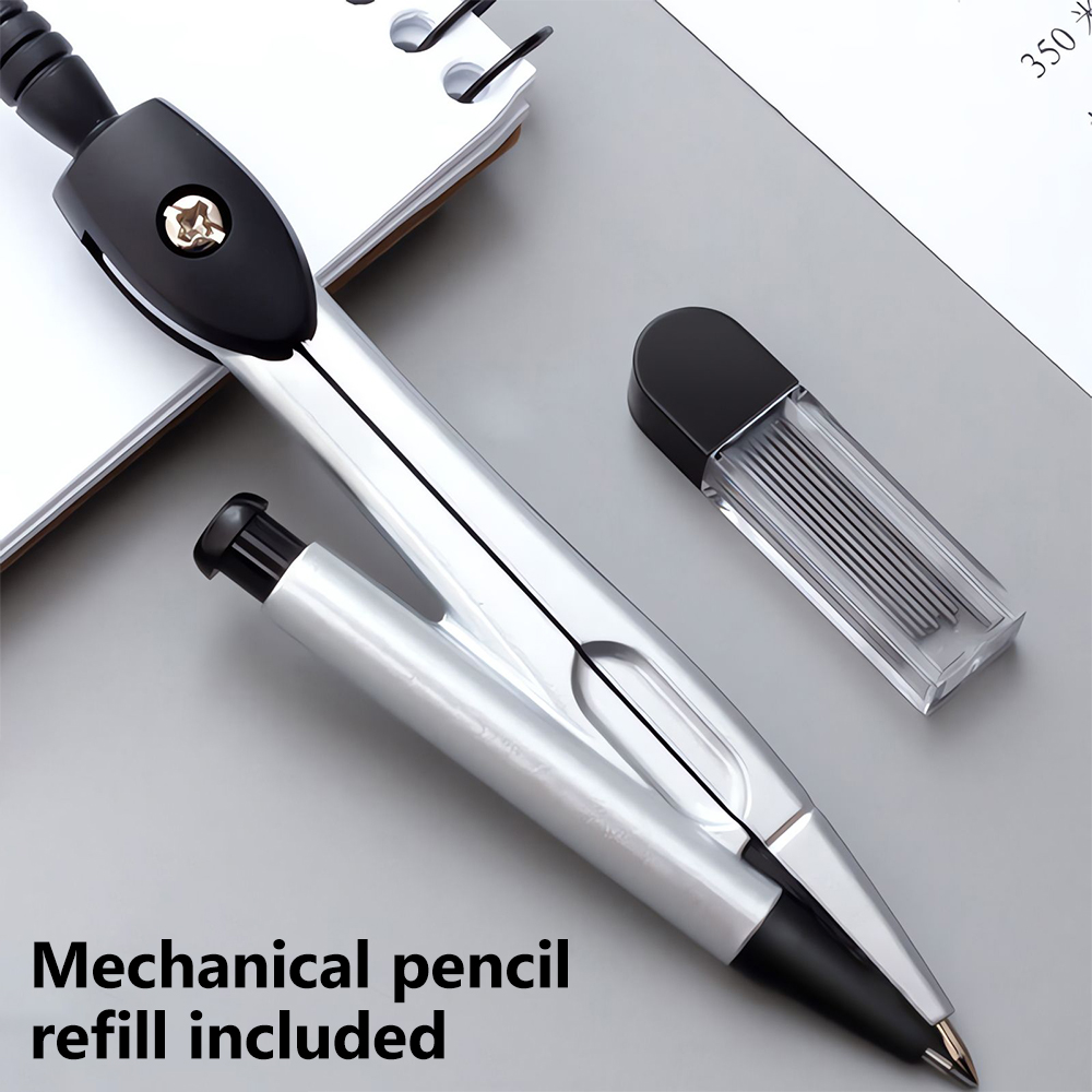 M&G Metal Compass Set (Lead Core + Storage Box) Student Drawing Tool ...